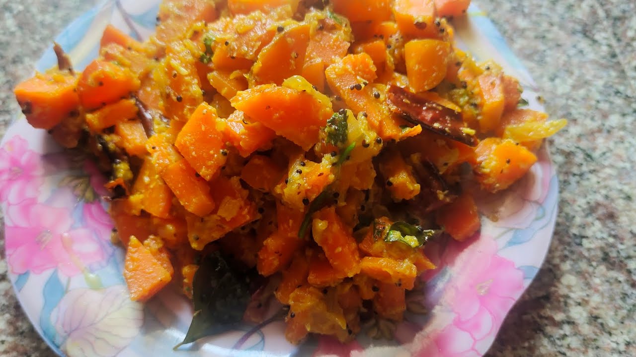 carrot Fry carrot talimpu recipe please subscribe to my channel for ...