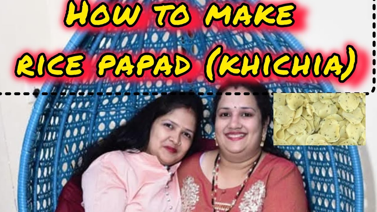 How to cook rajasthani style khichia #rajasthanani#rice#papad# ...