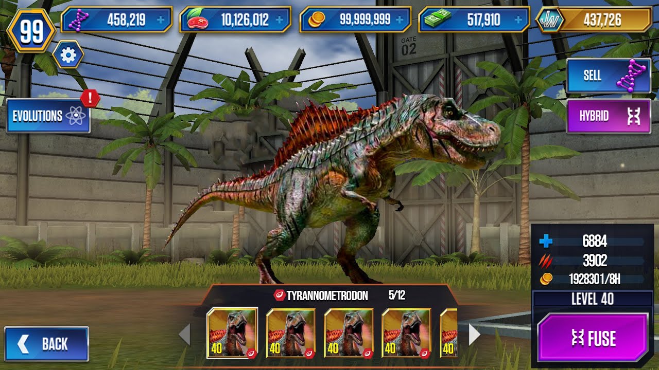 REXY SPECIAL HYBRIDS in JURASSIC WORLD THE GAME HERE SOON?!!?!? - YouTube