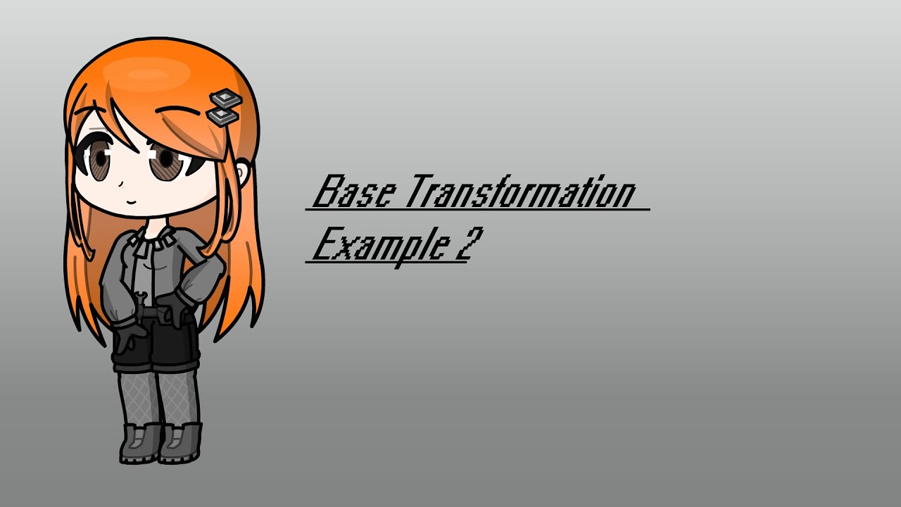 Base Transformation Example 2 - YouTube