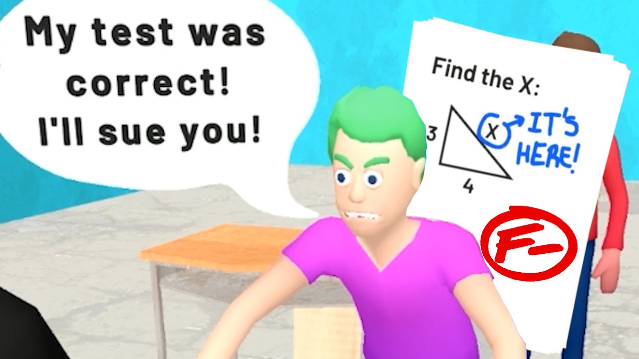 CUANDO EL PROFESOR TE TIENE MANÍA en Papers Grade Please! en Español ...