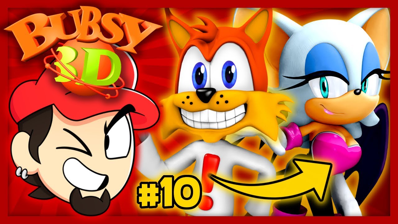 O BUBSY TEM A VOZ DA ROUGE - Bubsy 3D #10 - YouTube