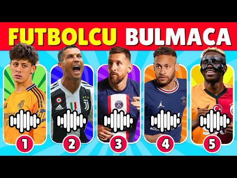 Futbolcuyu Tahmin Et! 🔥 Futbol Bilgine Güveniyor Musun? 🤔 Saçından Tahmin Et - Futbol Bulmaca Zor