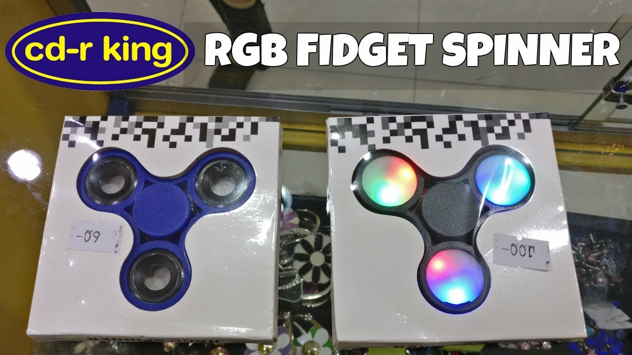 $2 RGB Fidget Spinner from CDRKING - YouTube