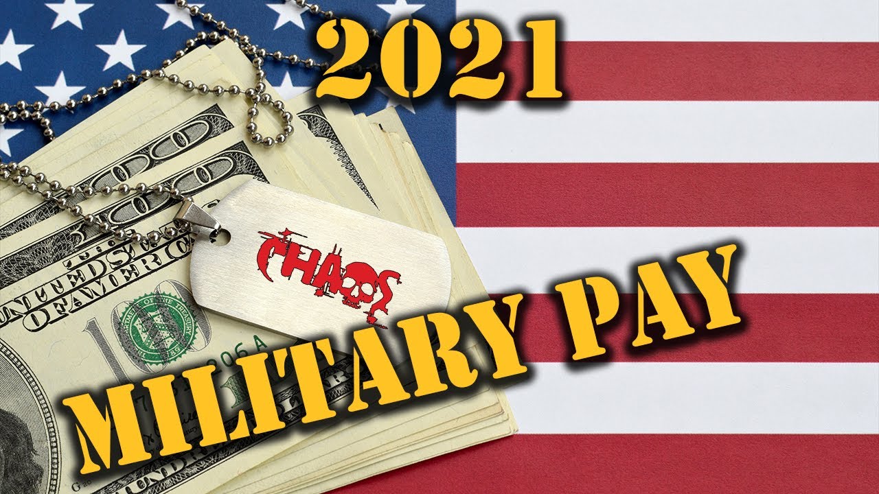 Your 2021 pay check if you join the military - YouTube
