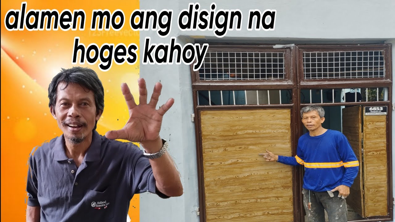PAANO BA MAG DESIGN NG HASPE NA HOGES KAHOY DITO SA GATE /paint ...