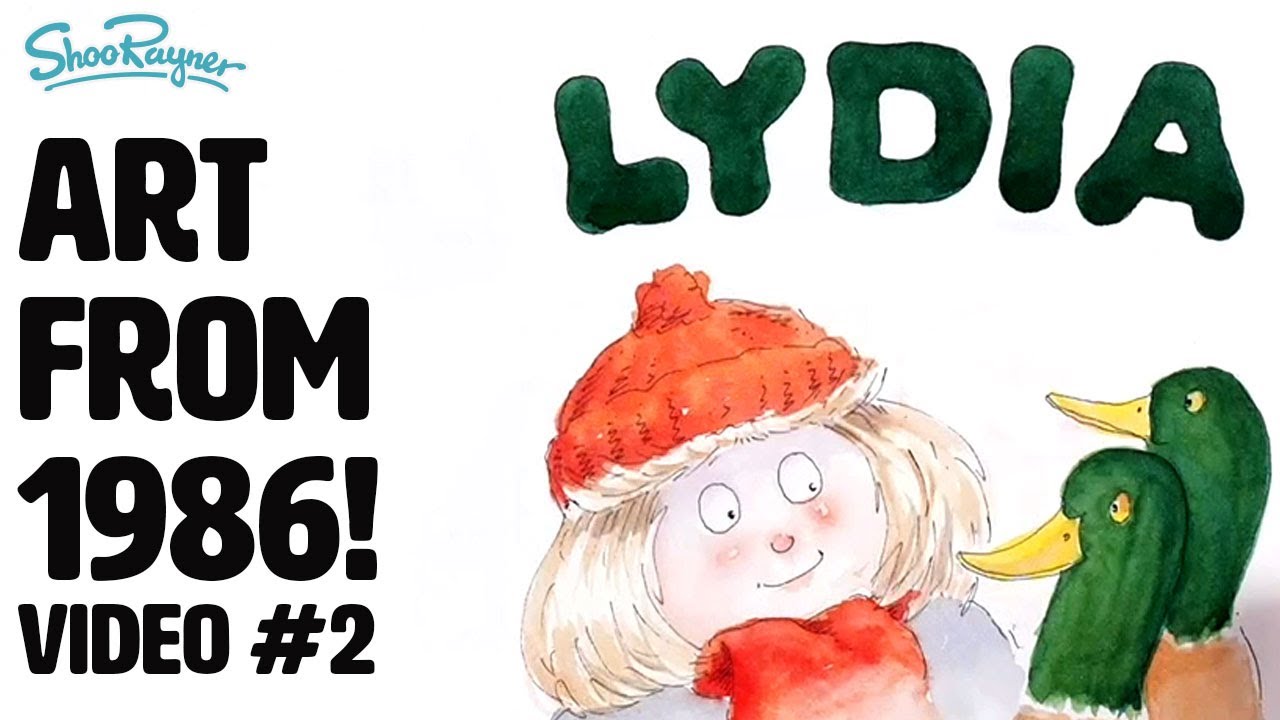See original book art from 1986! - Lydia and the ducks artwork - video ...