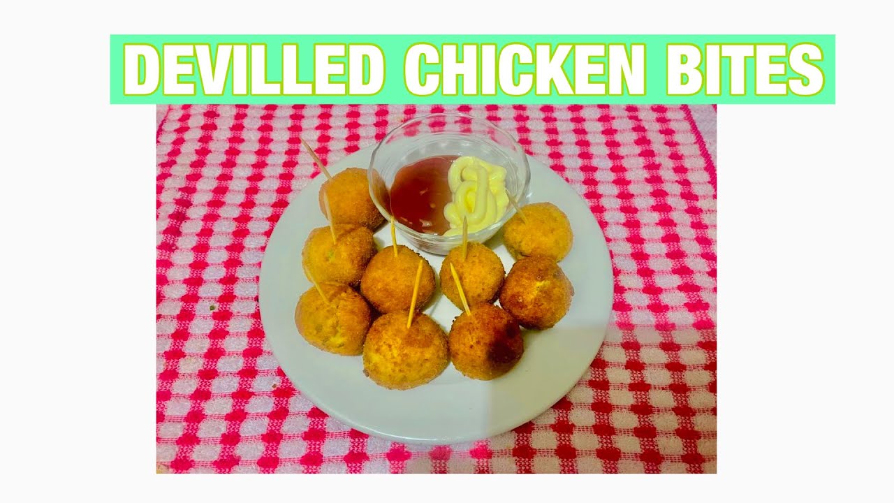 DEVILLED CHICKEN BITES - YouTube
