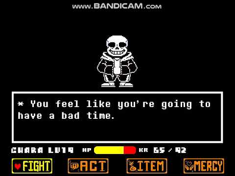 UnderTale: Real Reset ~ Sans Battle (DEMO V1) {Sans Game} - YouTube