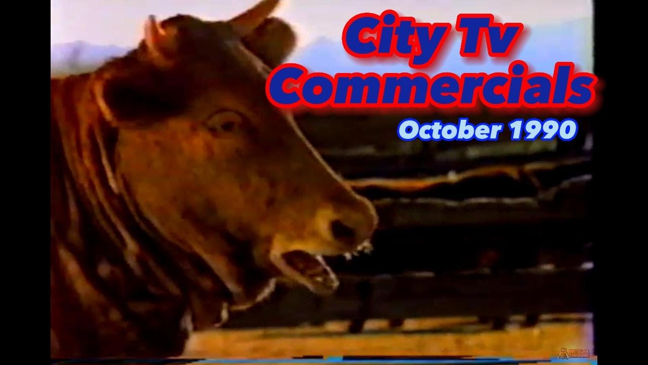 City Tv Commercials & Promos Canada October 1990 - YouTube