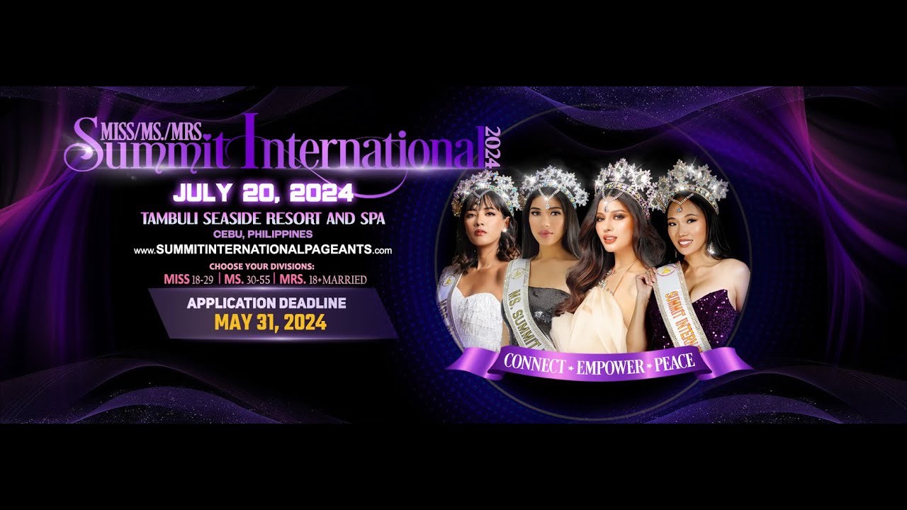 Journey to the Crown of Miss, Ms. and Mrs. Summit International 2023 ...