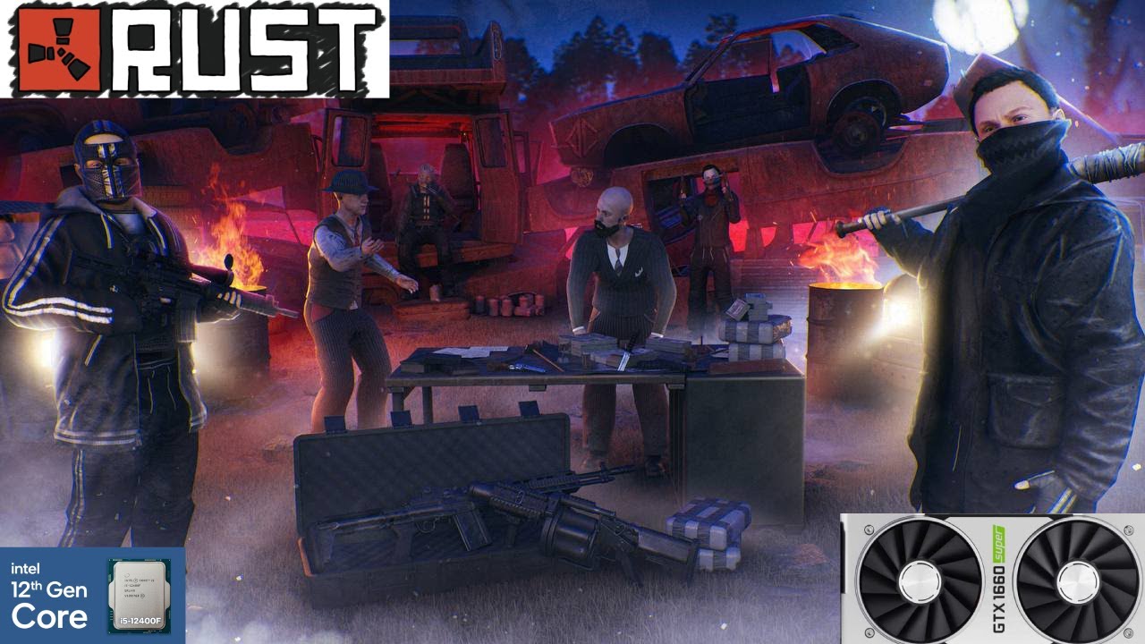 Rust - I5 12400F + GTX 1660 Super - Medium Settings - 1080p - YouTube