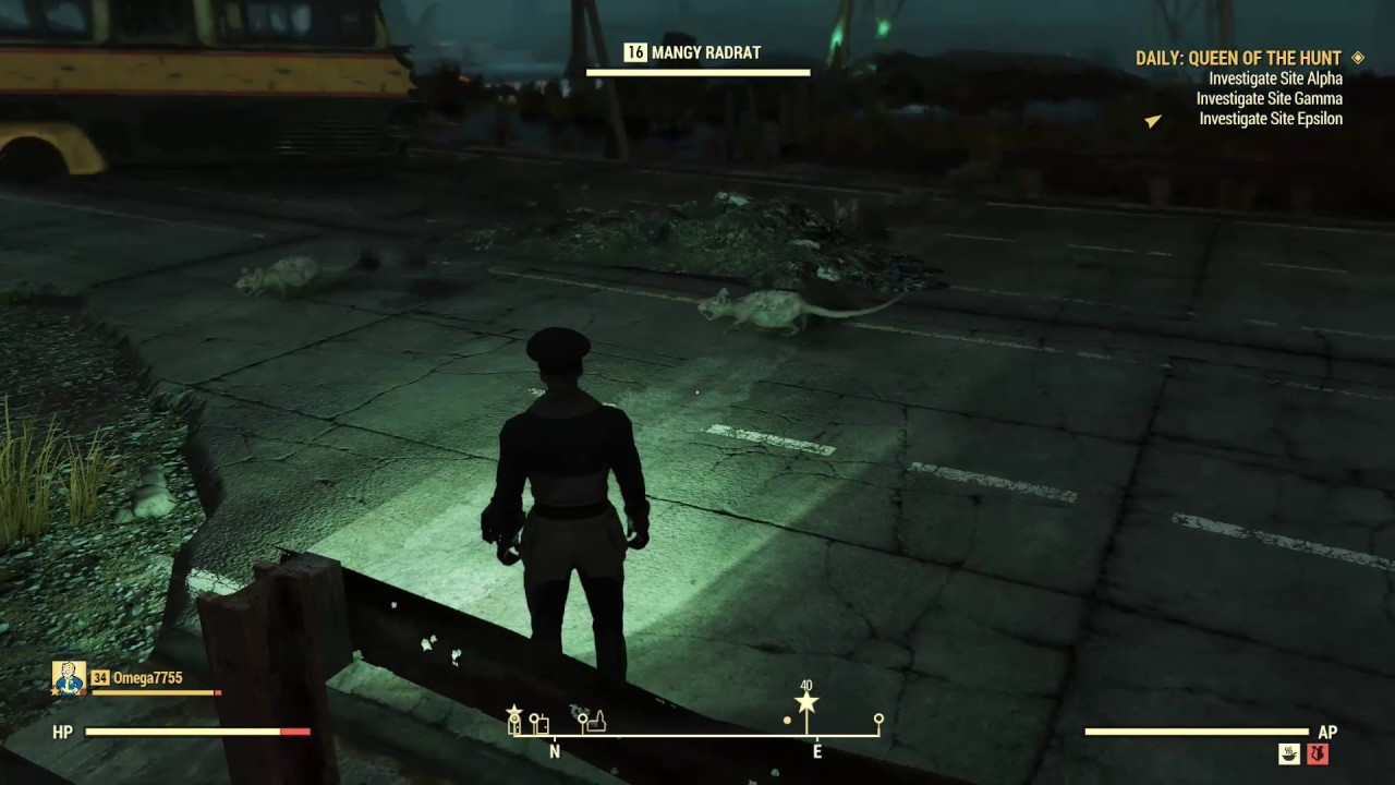 Best Easter Egg In Fallout 76 - Eyebot Plays Flute For Rats - YouTube