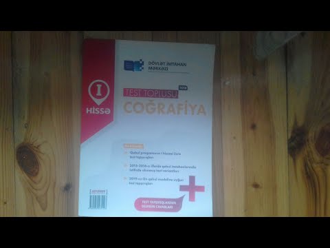 Cografiya TQDK 1-ci hissenin cavablari.
