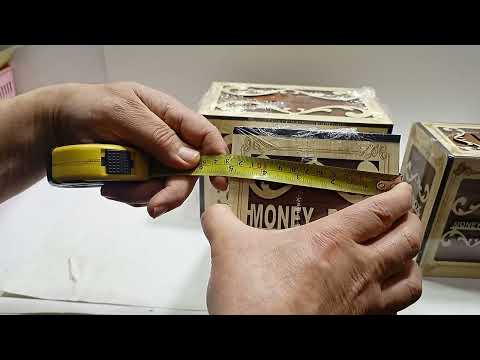 Yedek Anahtarlı Kilitli Ahşap tip box bahşiş kutusu tanıtımı boyutları ölçüleriyle tüm özellikleri