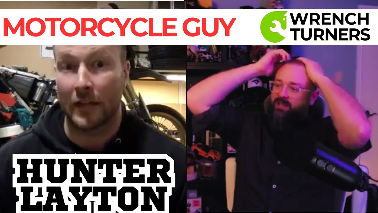 TikTok "Motorcycle Guy" - Hunter Layton @motomedicyyc on Wrench Turners ...