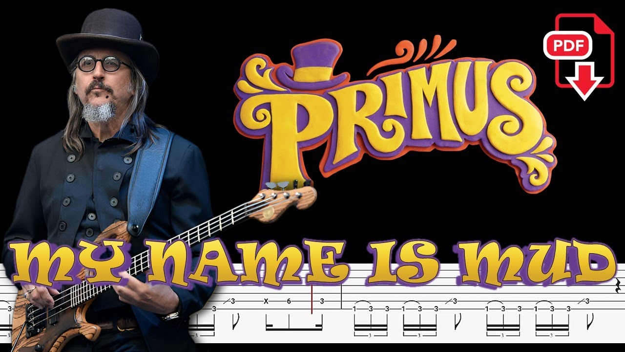 Primus - My Name Is Mud (🔴Bass Tabs | Notation) @ChamisBass #chamisbass ...
