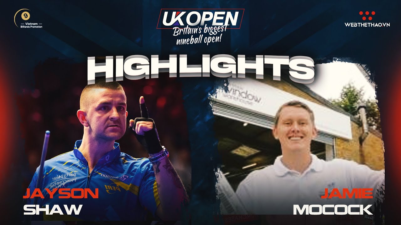 Highlights | Jayson Shaw vs Jamie Mocock | UK Open Pool Championship ...