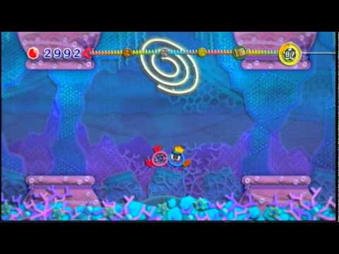 Kirby's Epic Yarn Water Land Boss: Willy Capamari and The 5th magic ...