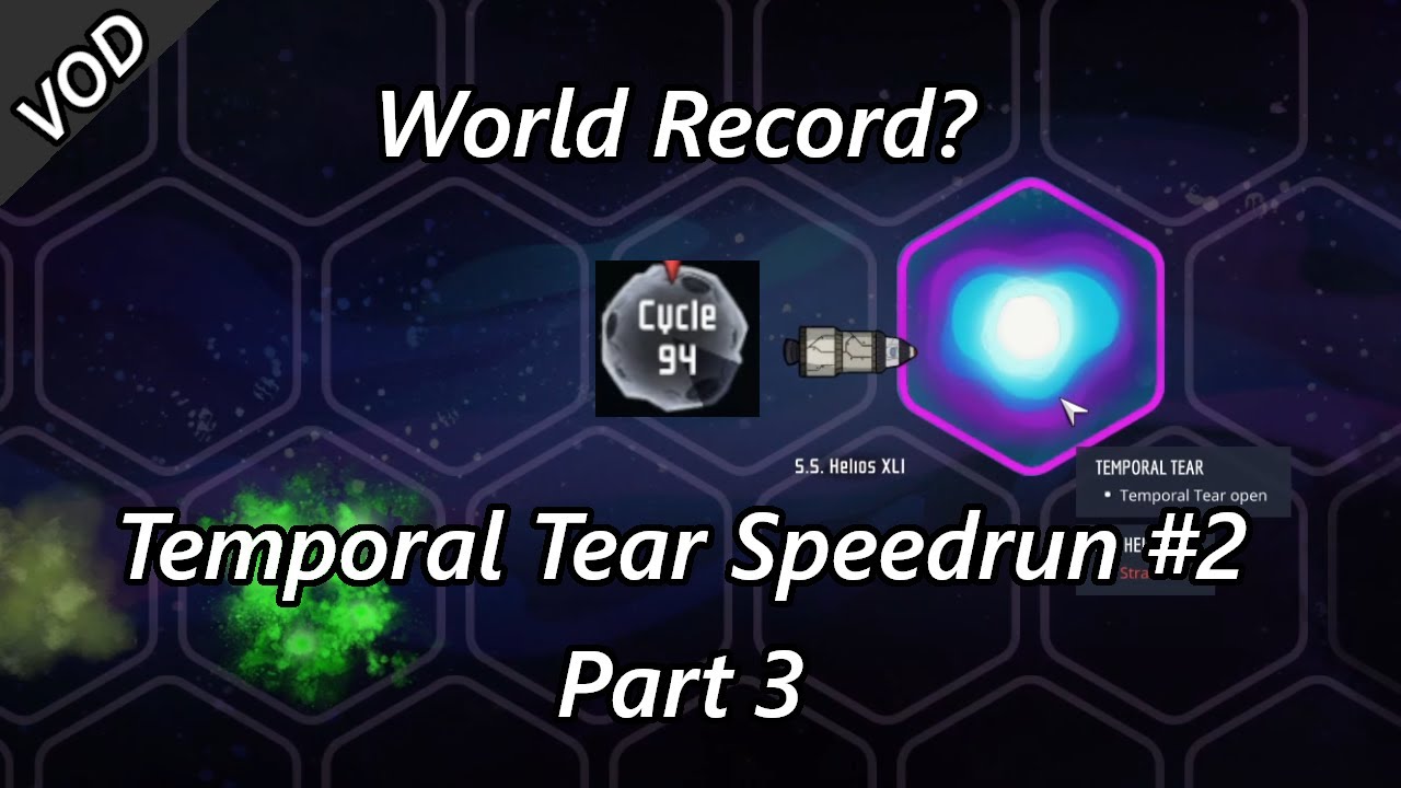 World Record? - Temporal Tear Speedrun #2 VOD Part 3 Oxygen Not Included - YouTube