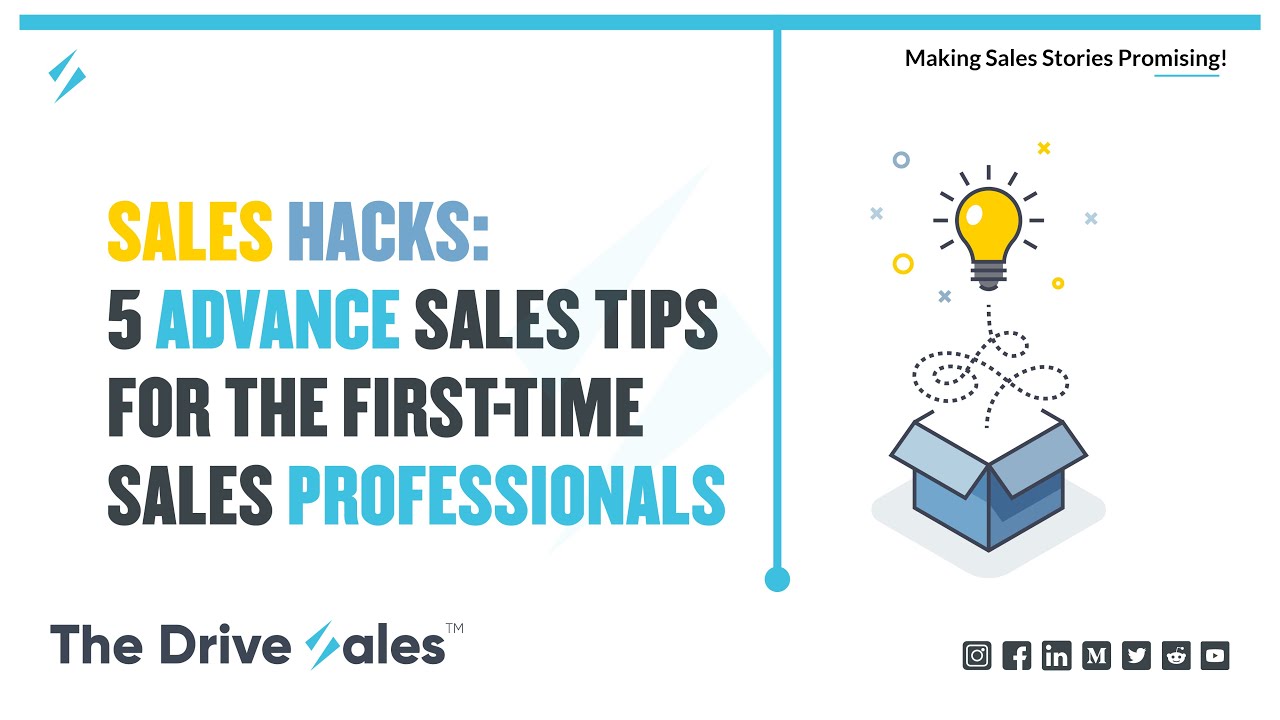 5 Advance Sales Tip - 1st Time Sales Professional | Making Sales ...