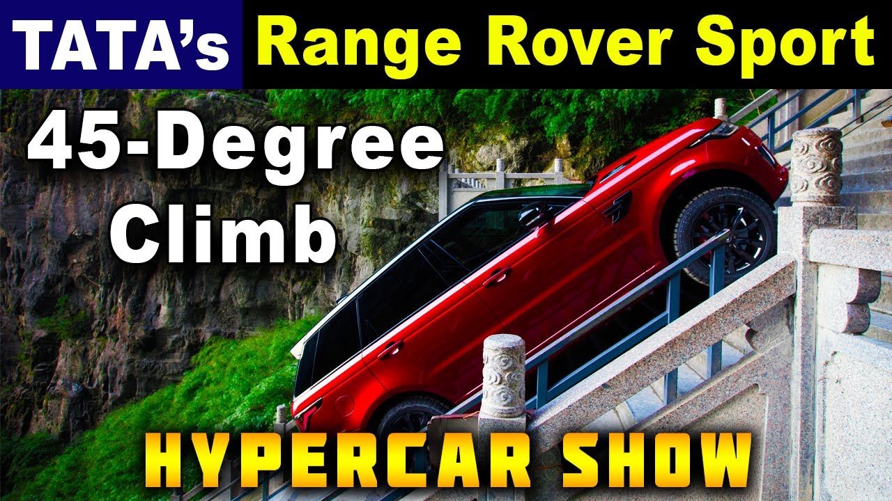 Range Rover Sport Climbing Stairs - YouTube