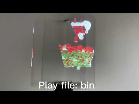 LED display 5D holographic air display cylinder display large size ...