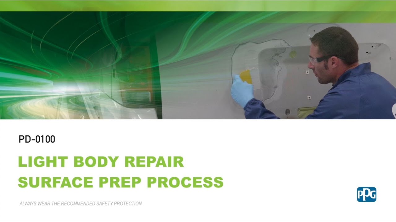 Light Body Repair and Surface Process SOP (PD-0100) - YouTube