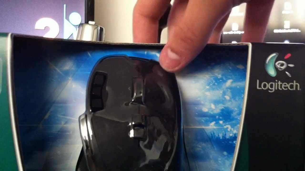 Logitech G700 Wireless Gaming mouse unboxing - YouTube
