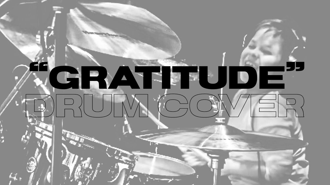 Gratitude by Brandon Lake Drum Cover | 9yr old drummer # ...