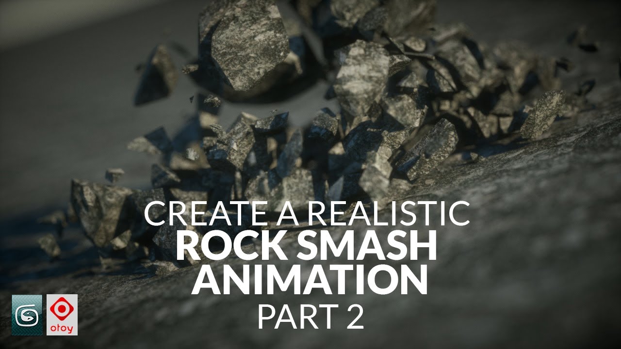 Create a Realistic Rock Smash - Part 2 (A 3DS Max Tutorial) - YouTube