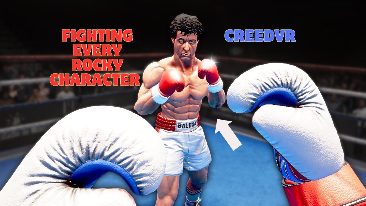 Fighting Every Rocky Character (Creed VR) - YouTube