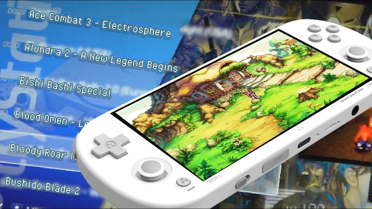I Tried PS1/PSX Games on the new Trim UI Smart Pro with Surwish ...