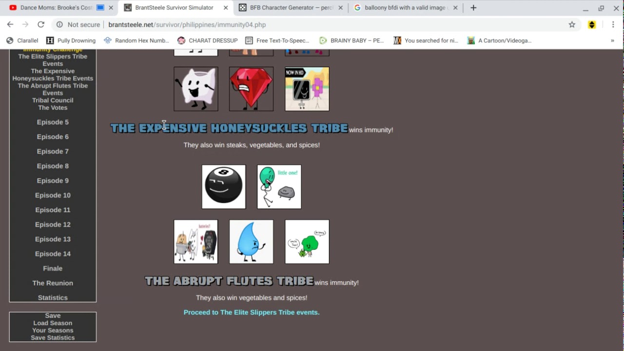 Bfdi Survivor! - YouTube