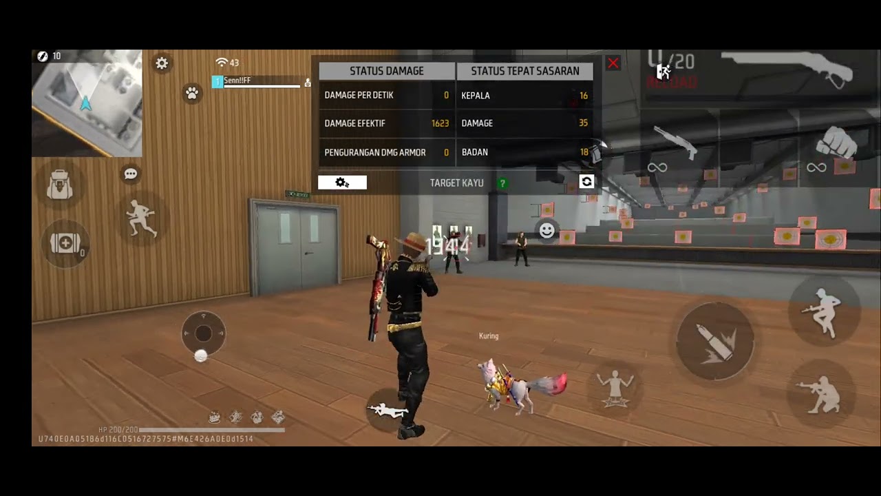 Tutorial mudah headshot di freefire untuk pemula - YouTube