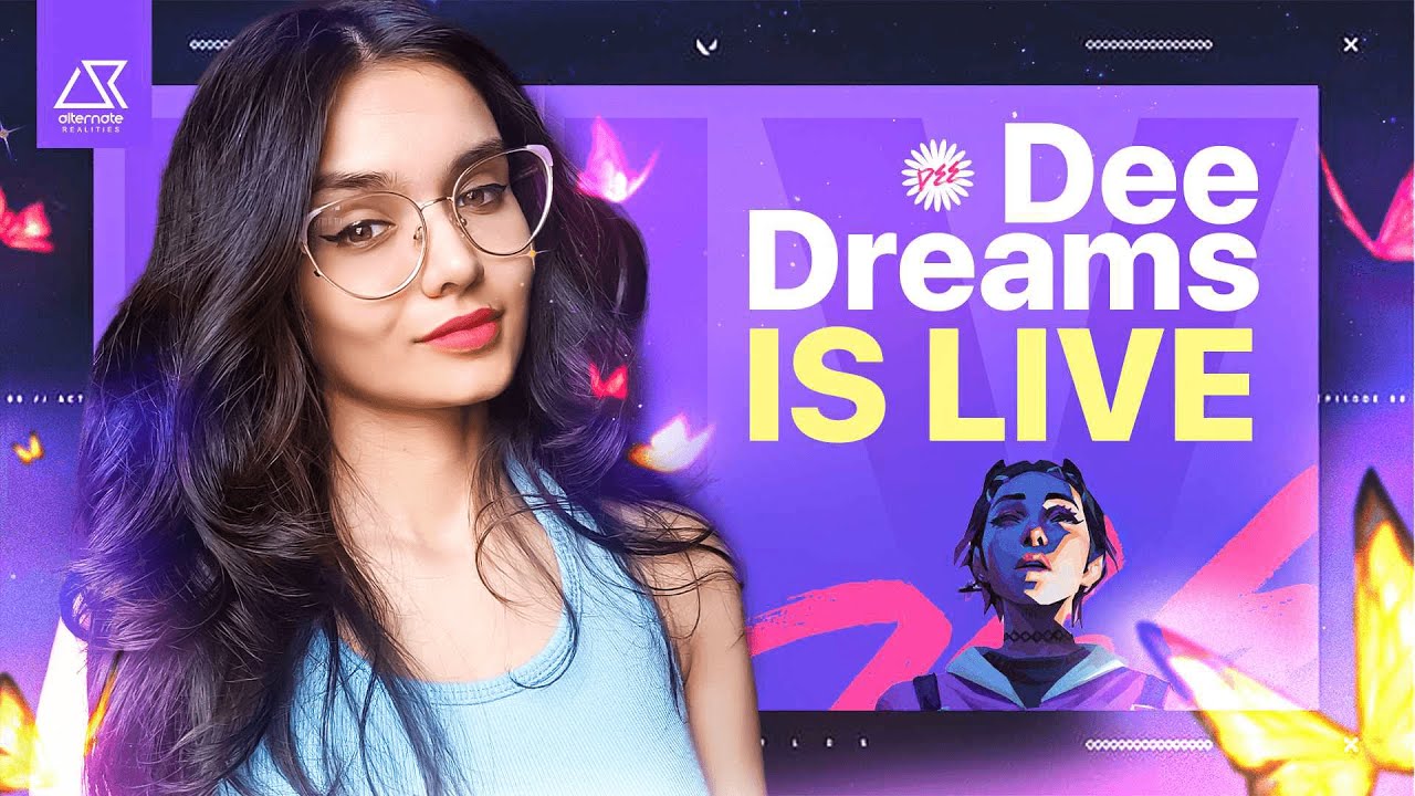 AIM NOT AIMING💀VALORANT | DEE DREAMS IS LIVE 🎀 #deedreams #valorant ...