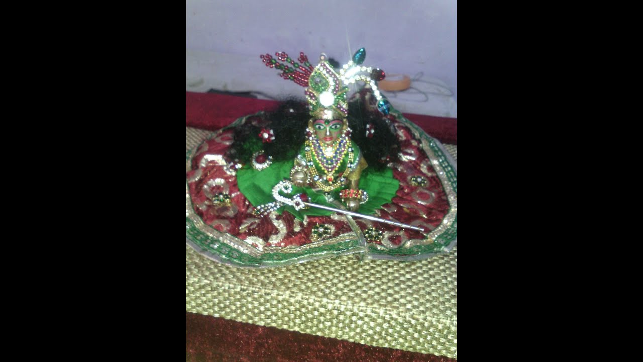 How to make mukut for God - crown making - YouTube