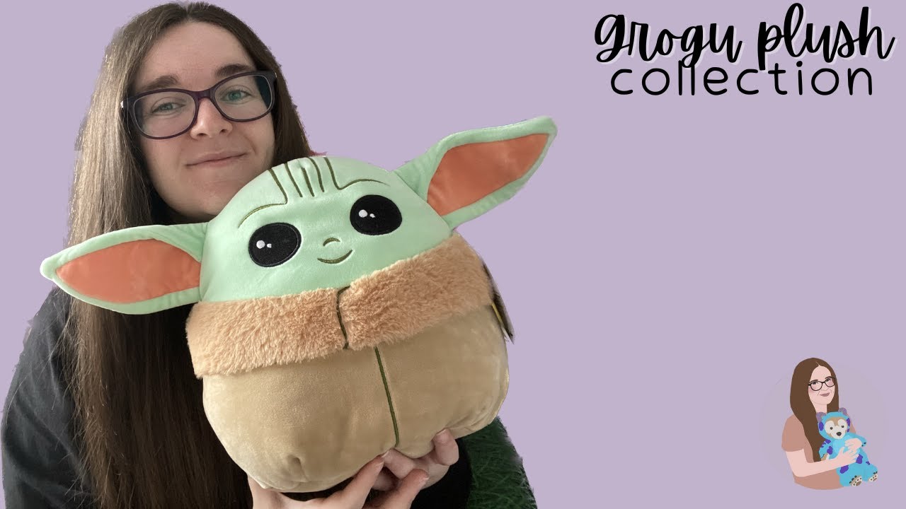 grogu plush collection | the child plush collection - YouTube