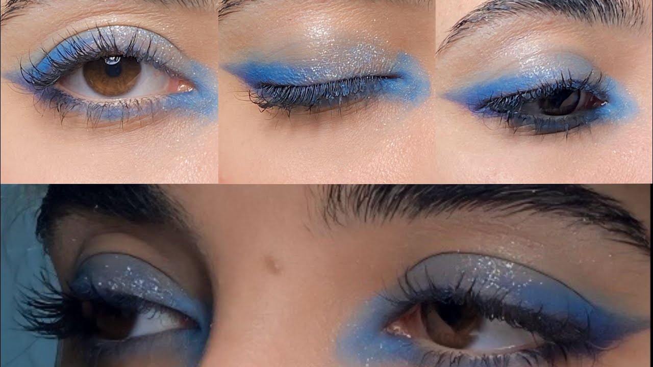 Marine Magic - Nautical Blue Eye Makeup Look - YouTube