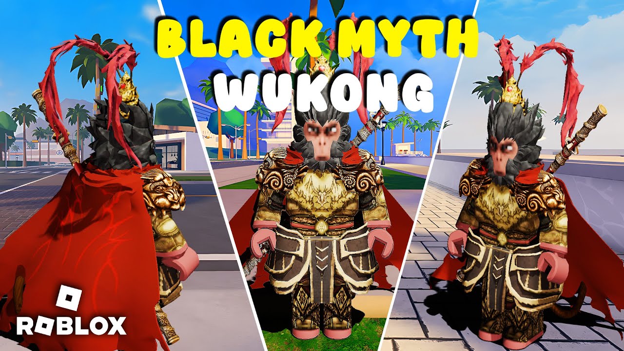 The BEST BLACK MYTH WUKONG Outfit Codes in Roblox So Far - YouTube