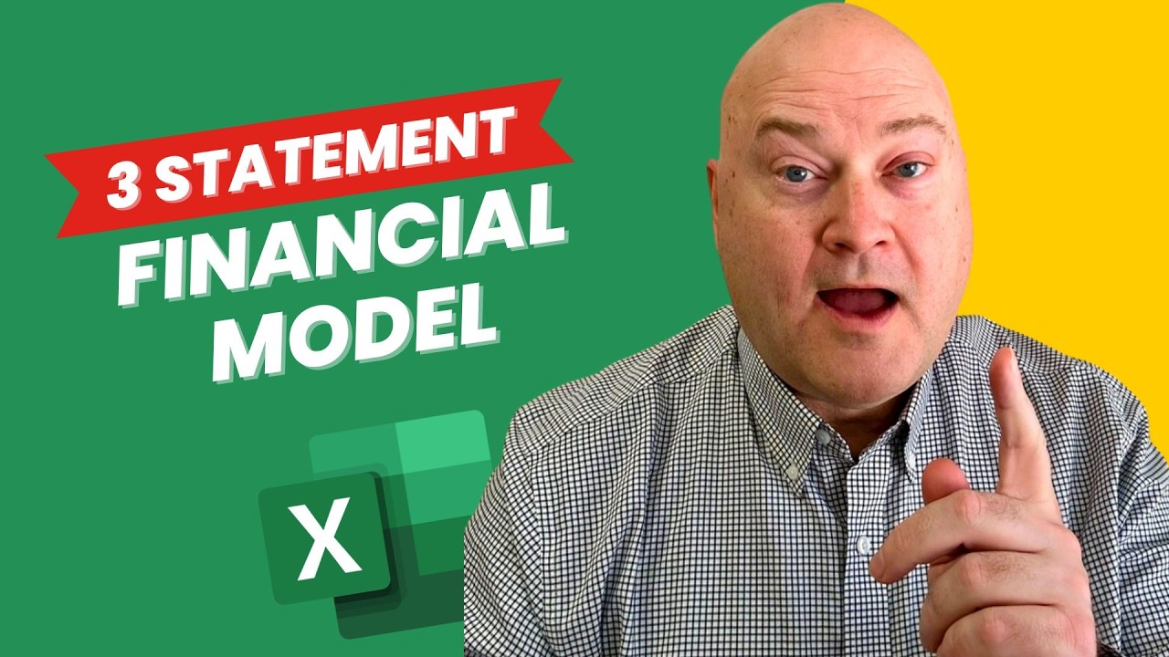 Build a 3-Statement Model in Excel (FULL TUTORIAL) - YouTube