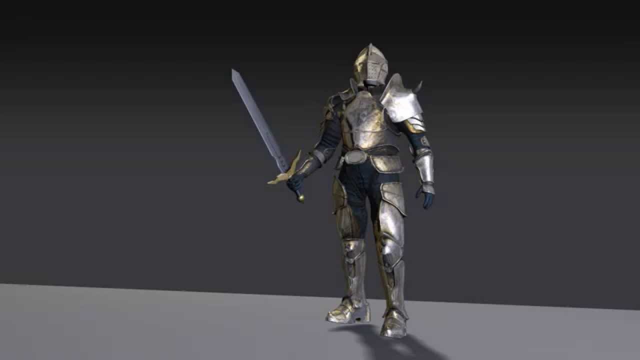Knight Animation Test - YouTube