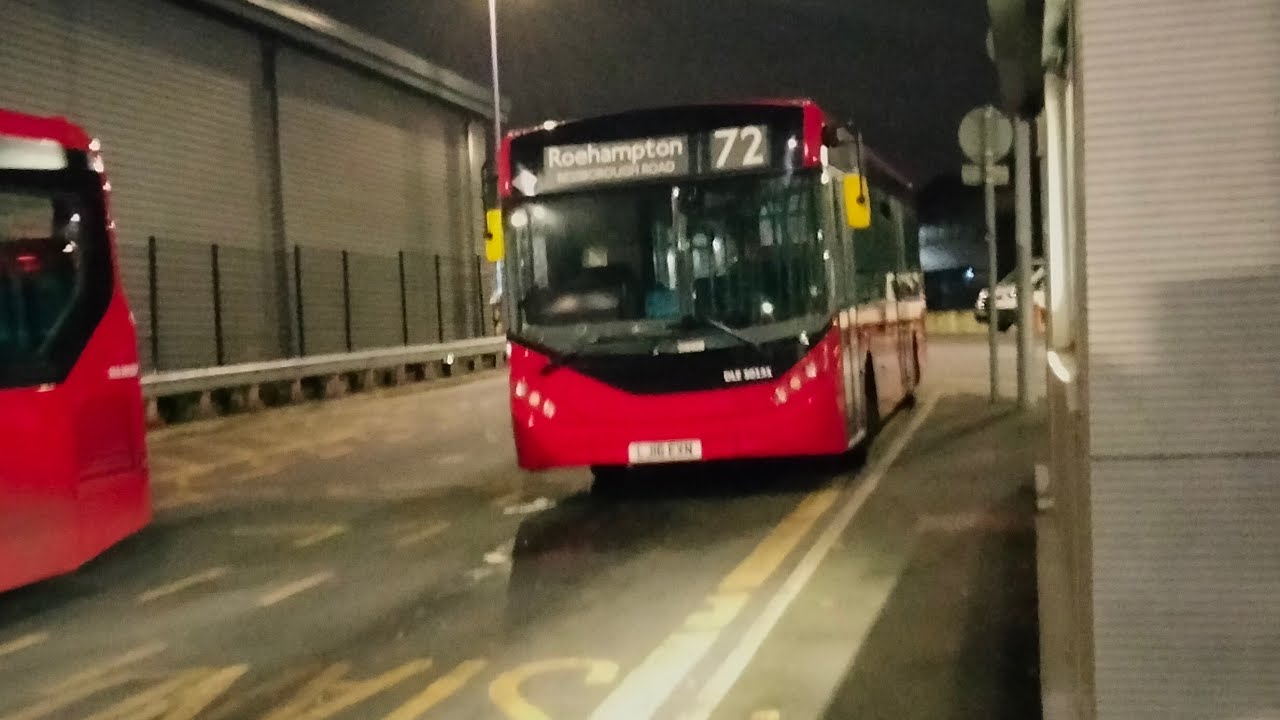 First Bus Of The Night: Night Route N72 towards Roehampton. New E200MMC ...