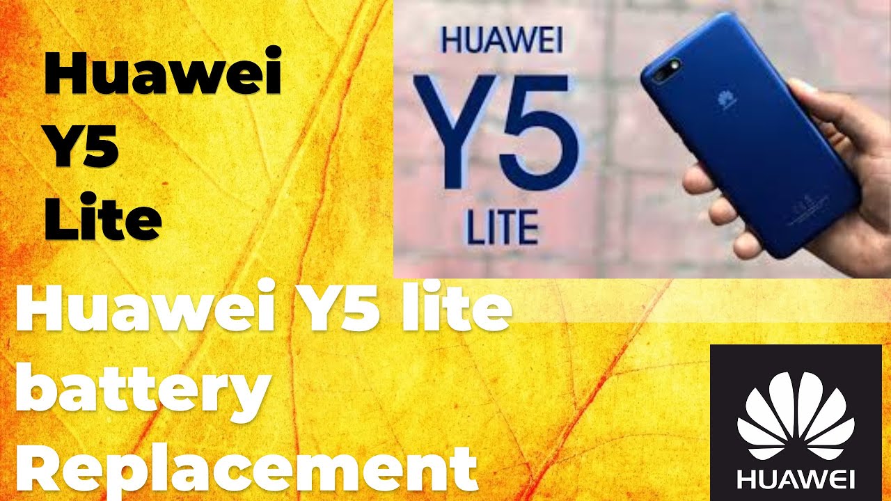 Huawei Y5 Lite battery replacement - YouTube