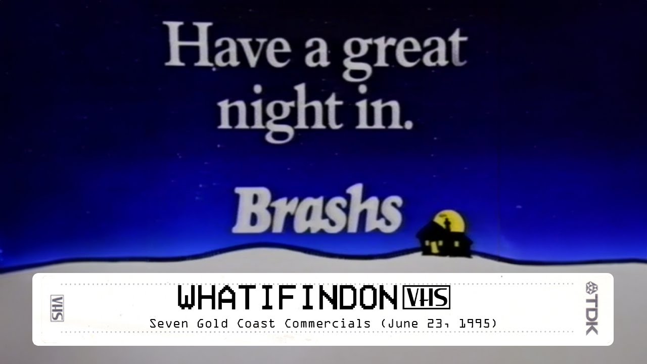 Seven Gold Coast Commercials (June 23, 1995) - YouTube