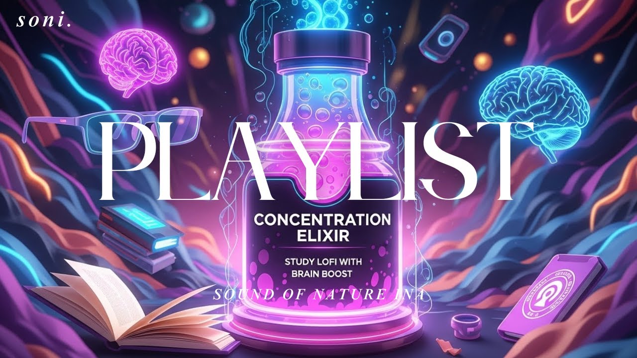 Concentration Elixir | Study Lofi With Brain Boost - YouTube