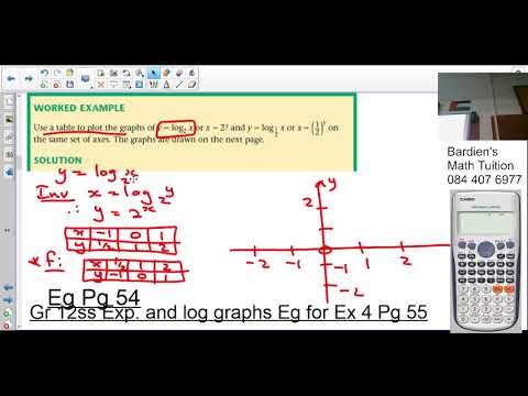 Gr 12ss Exponential and logarithmic functions L4 Ex 4 - YouTube