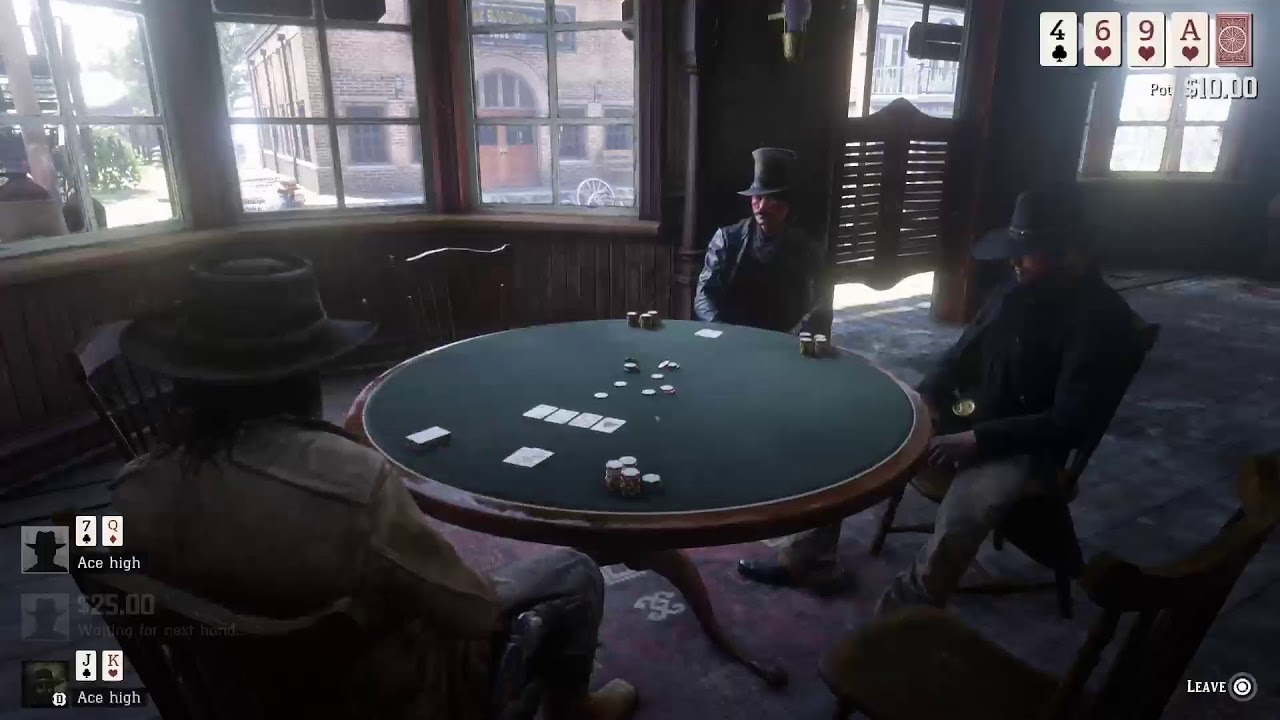 Poker red dead online - YouTube