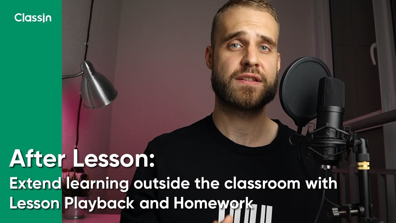 After Lesson: Lesson Playback and Homework - YouTube