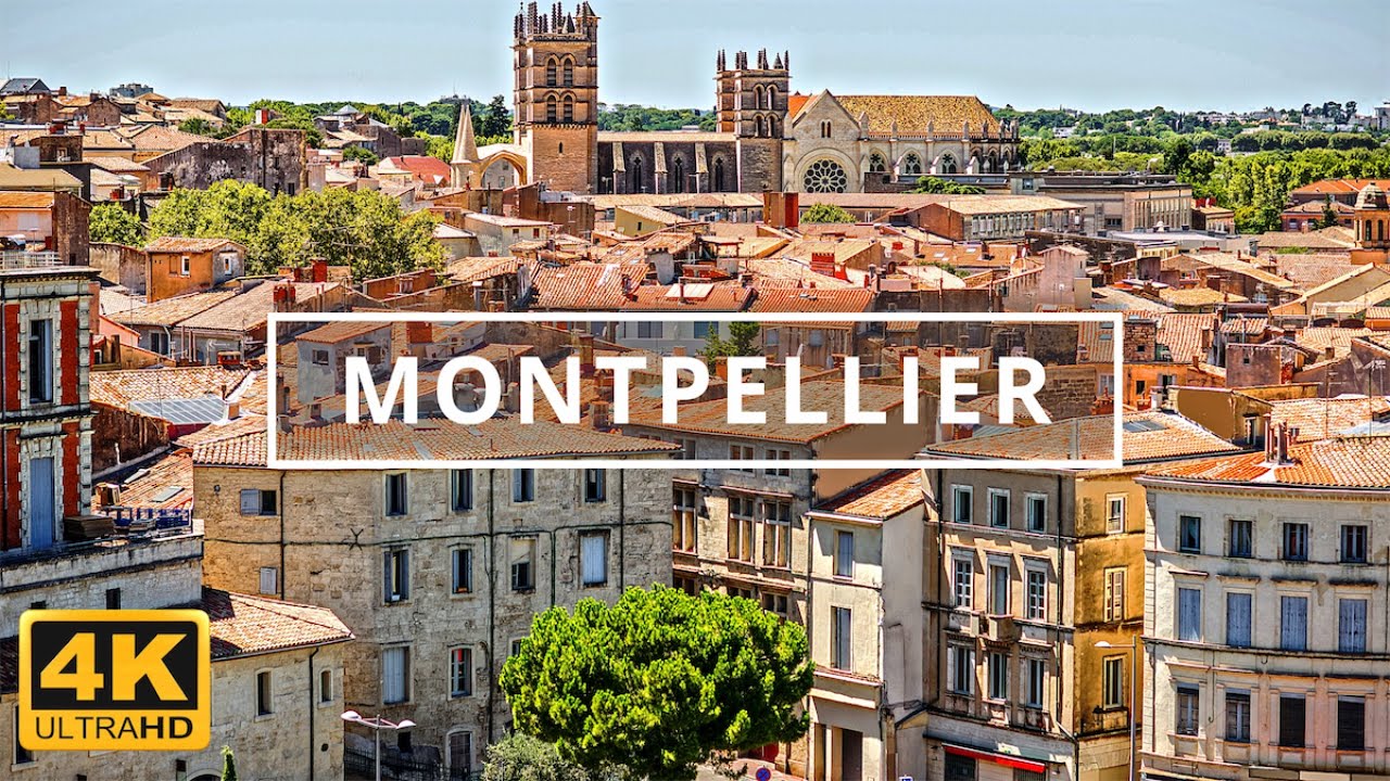 Montpellier, France 🇫🇷 | 4K Drone Footage (With Subtitles) - YouTube
